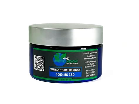 Cbd Cream 1000mg 4oz Mmd Holistic Medicine And Wellness Center