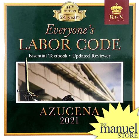 Azucena 2021 Everyones Labor Code Law Reviewer Themanuelstore