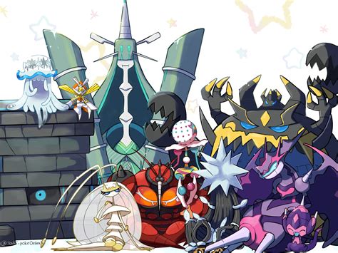 Nihilego Pheromosa Poipole Buzzwole Celesteela And 6 More Pokemon