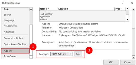 fix outlook exception error code 0xc0000005