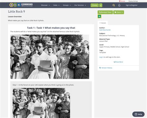 Little Rock 9 Oer Commons