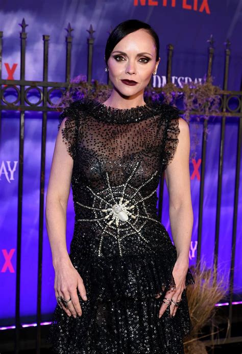 Christina Ricci At Wednesday Premiere In Los Angeles 11162022 Hawtcelebs