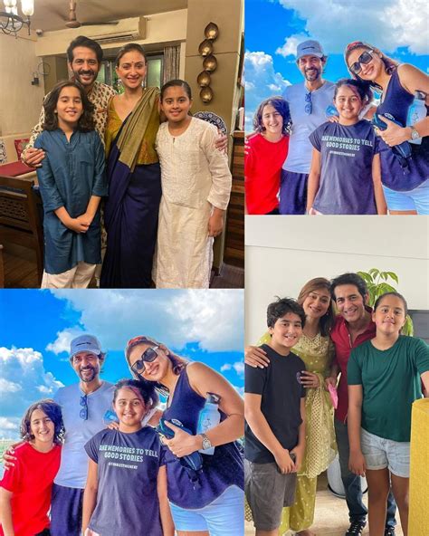 Thara टीवी के मशहूर कपल हितेन तेजवानी और गौरी प्रधान की उनके बच्चों