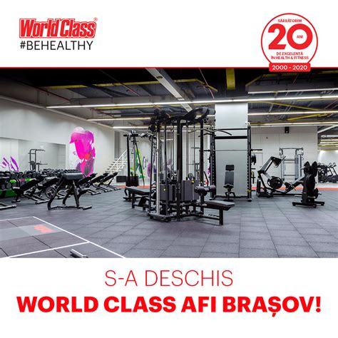 S A Deschis World Class Afi Brașov World Class Romania Facebook