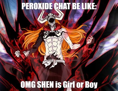 Мем Peroxide Chat Be Like Omg Shen Is Girl Or Boy Все шаблоны