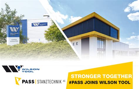 Pass Stanztechnik Ag Becomes Part Of Wilson Tool International Pass Stanztechnik Ag