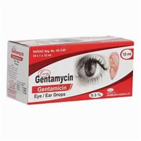 Gentamycin Eye Drop Gentamicin At ₹ 20piece Gentamicin Drops In