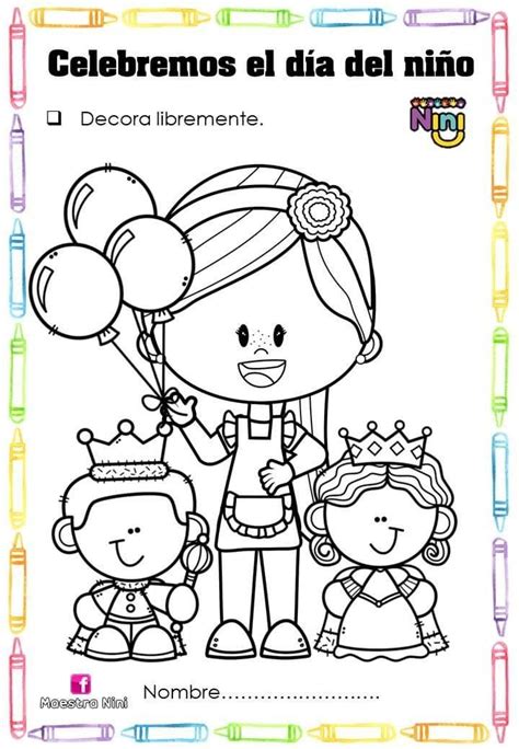 Dia De La Educacion Inicial Dibujos Dia Del Niño Dibujos Para