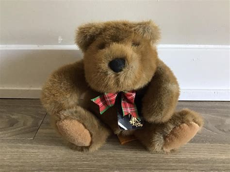 Vintage 1989 24k Polar Puff Bear Plush 8” Etsy