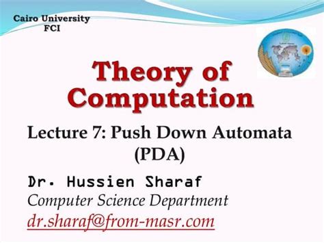 Pushdown Automata Ppt
