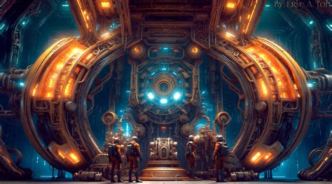 Discovering Mysterious Alien Technology By Erictonarts On Deviantart