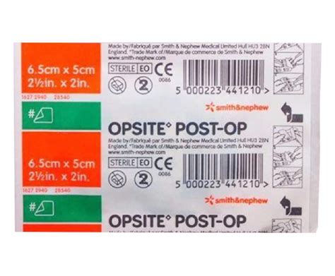 Opsite Post Op Waterproof Dressing 65cm X 5cm Single Healthylife