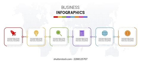 Square Flow Chart Infographics Design Template Stock Vector Royalty Free 2288125707 Shutterstock