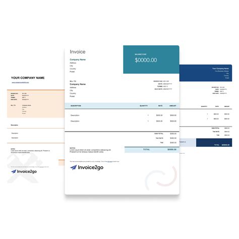 Free Invoice Templates How To Create A Professional Invoice Invoice2go