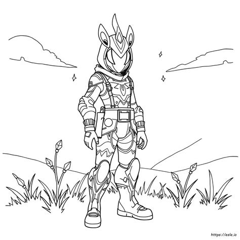 Fortnite Coloring Pages Midas Skin