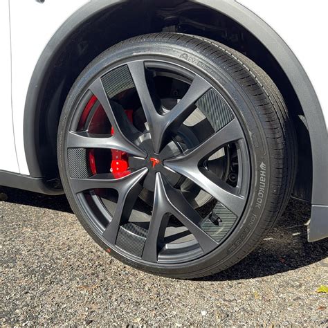 2026 Model Y Performance 21 Arachnid 2 0 Wheel Carbon Fiber Look