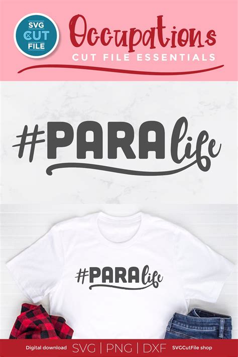 Paraprofessional Svg Para Svg Para Life Svg So Fontsy