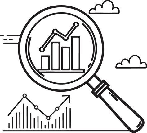Search Data Analysis Monitoring Icon Deep Data Analyzing Icon In Flat