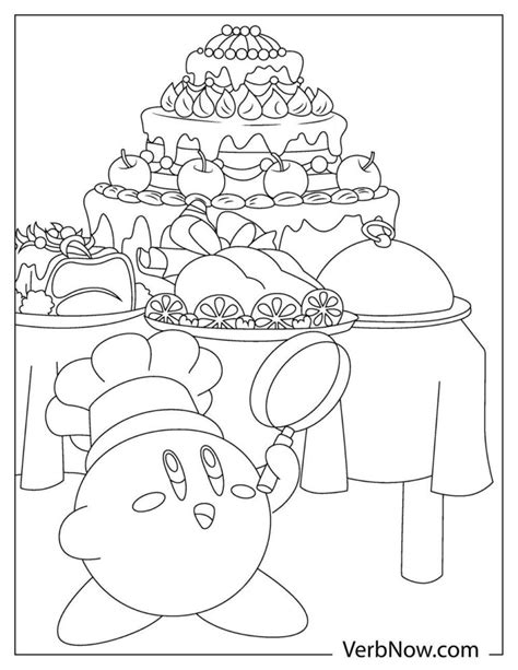 Free Kirby Coloring Pages For Download Printable Pdf