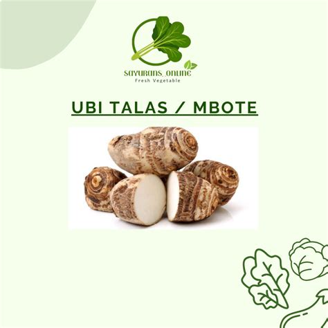 Jual Ubi Talas Mbote 1kg Shopee Indonesia