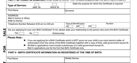 Birth Certificate Trinidad