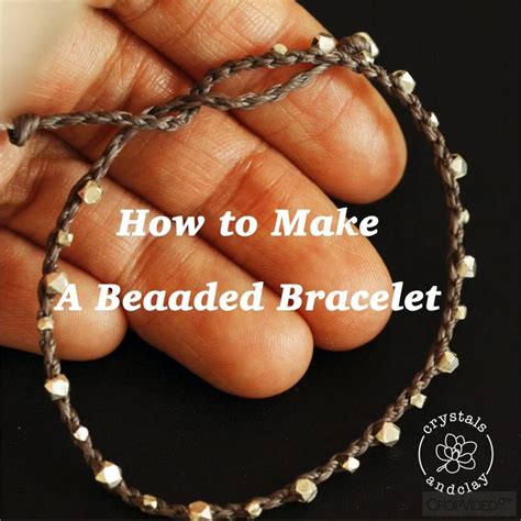 How To Make A Beaded 4 Strand Braid Bracelet Artofit