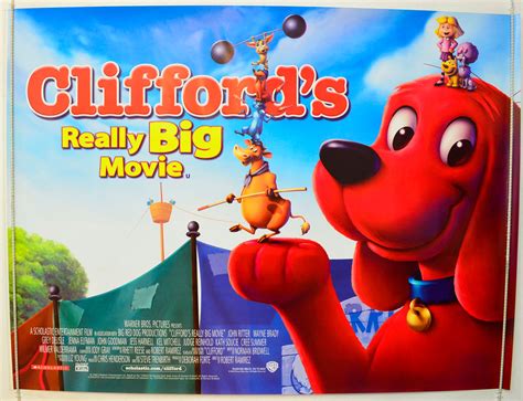Cliffords Really Big Movie” Original British Quad Poster Film Post