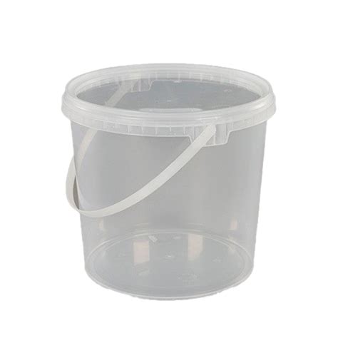 Bucket 25lit Clear Plastilon Packaging
