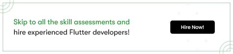 Flutter Developers Skills Ultimate Checklist For Hiring Best Talent