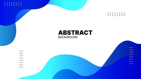 Abstract Blue Fluid Backgroundvector Illustration 5132925 Vector Art