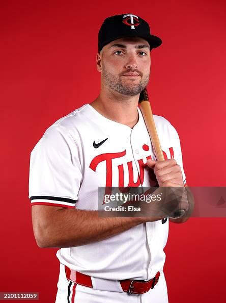 Matt Wallner Of The Minnesota Twins Poses For A Portrait At Lee News