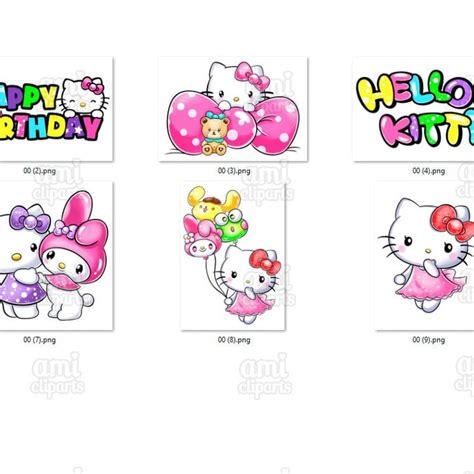 Kit Digital Hello Kitty Elo7 Produtos Especiais