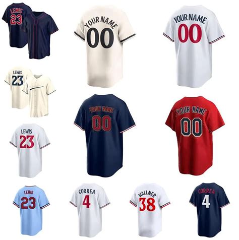 Custom Baseball Jersey Name And Number Home And Away Styles Men Women