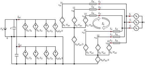 22 Averaged Model Of A Parallel Converter With Two Vsi Units