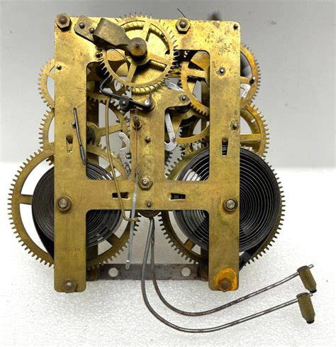 Antique Bim Bam Mantel Clock Movement 4598169432