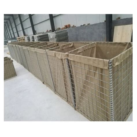 300g Geotextile Welded Hesco Wall Mil1 Welded Basket Hesco Barriers
