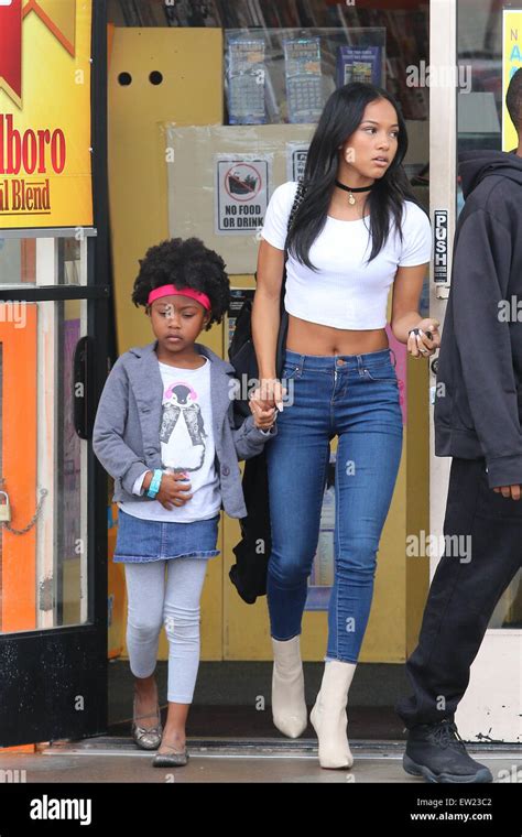 Chris Browns Ex Girlfriend Karrueche Tran Spotted Out Shopping With
