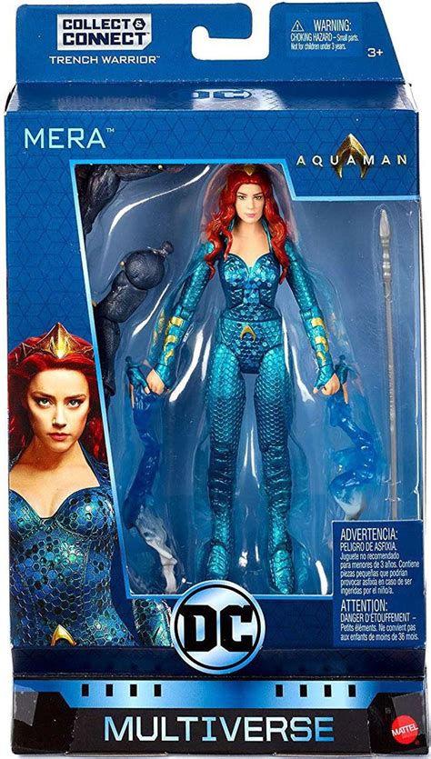 Dc Aquaman Multiverse Trench Warrior Series Mera 6 Action Figure Mattel