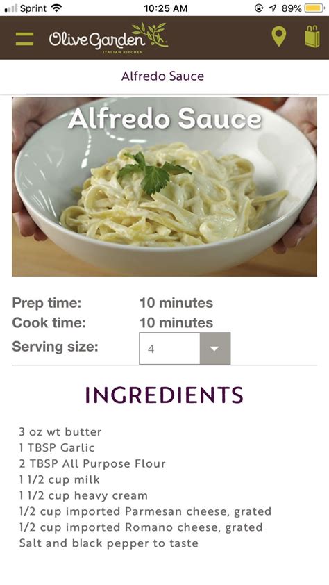 Olive Garden Alfredo Sauce Recipe Vegan Alfredo Sauce Olive Garden