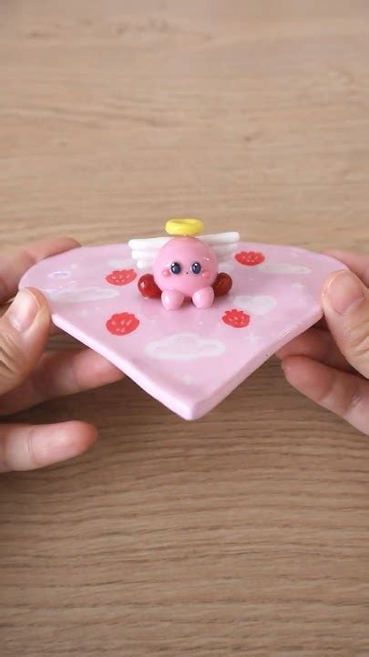 Painting Kirby Trinket Dish Polymerclay Clayart Kirby Youtube