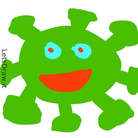 How To Draw Bacteria O5dkc45thpng Letsdrawit