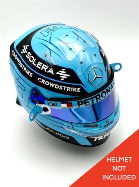 George Russell 2023 2024 12 Mini Helmet Upgrade Bundle The Podium Place