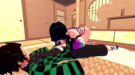 3d Shinobu Couldnt Resist Seeing Tangiros Cock Shinobu Fucking