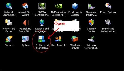 Returning Windows Xp Taskbar To Its Right Position