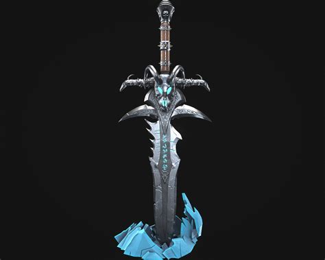 Artstation Frostmourne Sword Lich King