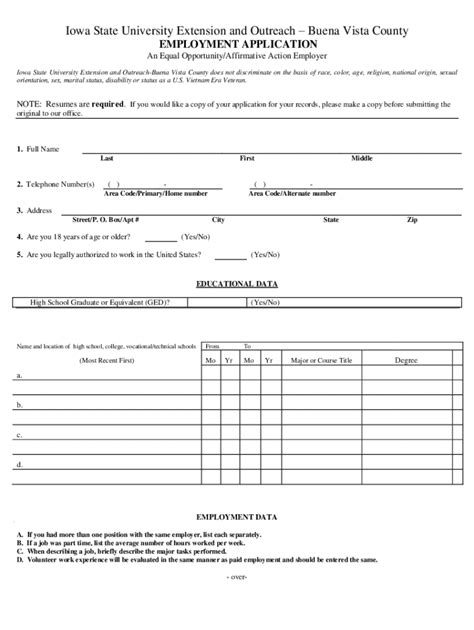 Fillable Online Non Discrimination Statement Equal Opportunity Fax