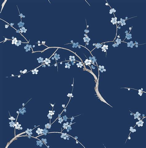 Blue Sakura Wallpapers Wallpaper Cave