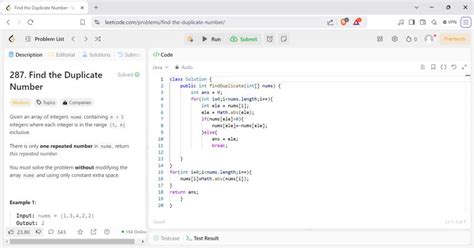 08 01 2025 Day 41 Topic Find The Duplication Number Leetcode Challenge Lavkush Gupta