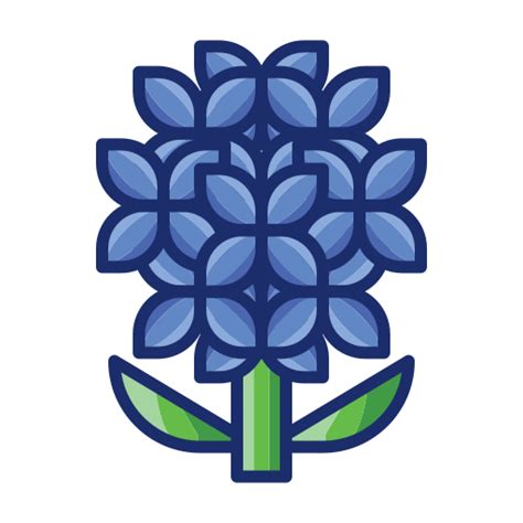 Hydrangea Flaticons Lineal Color Icon Hydrangea Flaticons Lineal Color Icon