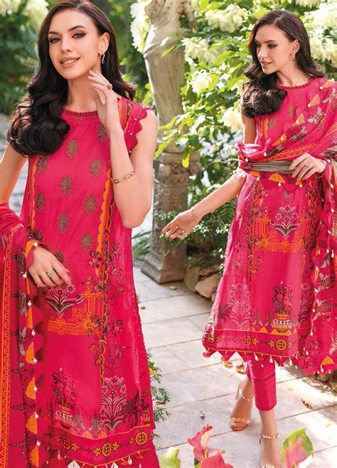 Essential Lawn By Gul Ahmed Embroidered Lawn Suits Unstitched 3 Piece